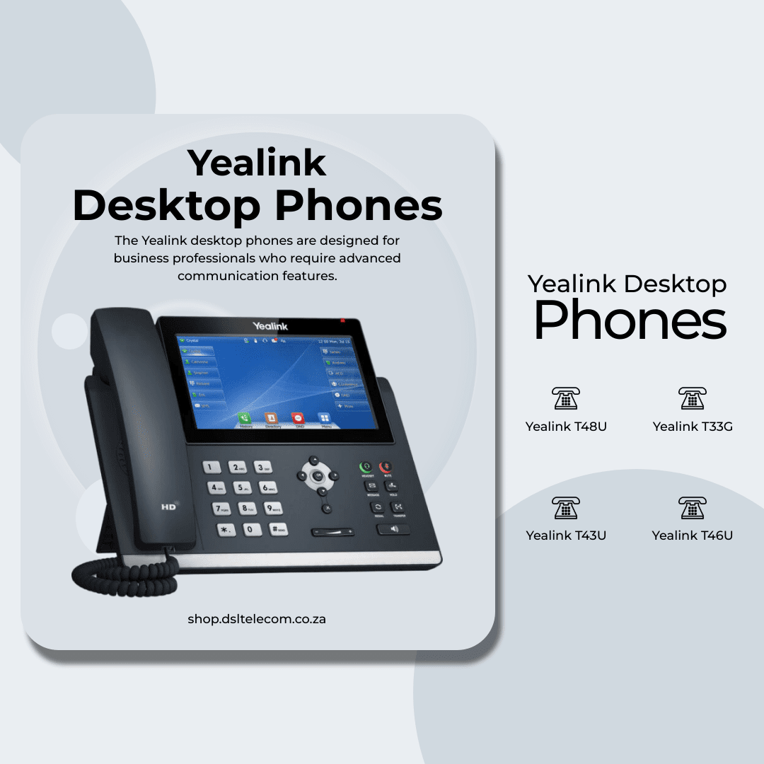 Desktop Phones | DSL Telecom Online